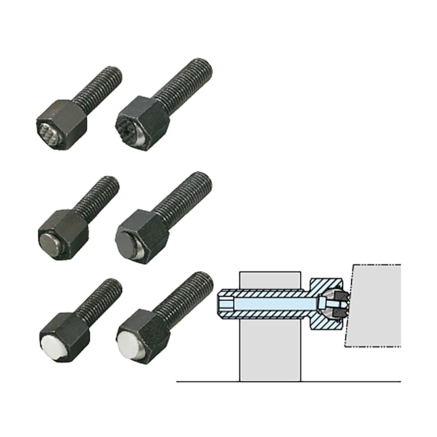 HEX-HEAD SWIVEL GRIPPER SCREWS BUH - Steel-Smith