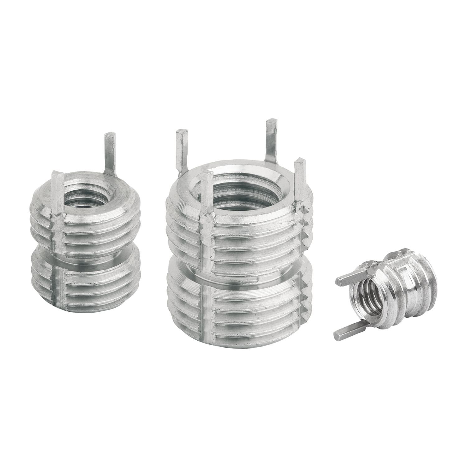 K0402 Threaded inserts reinforced internal thread, self-locking - Steel ...