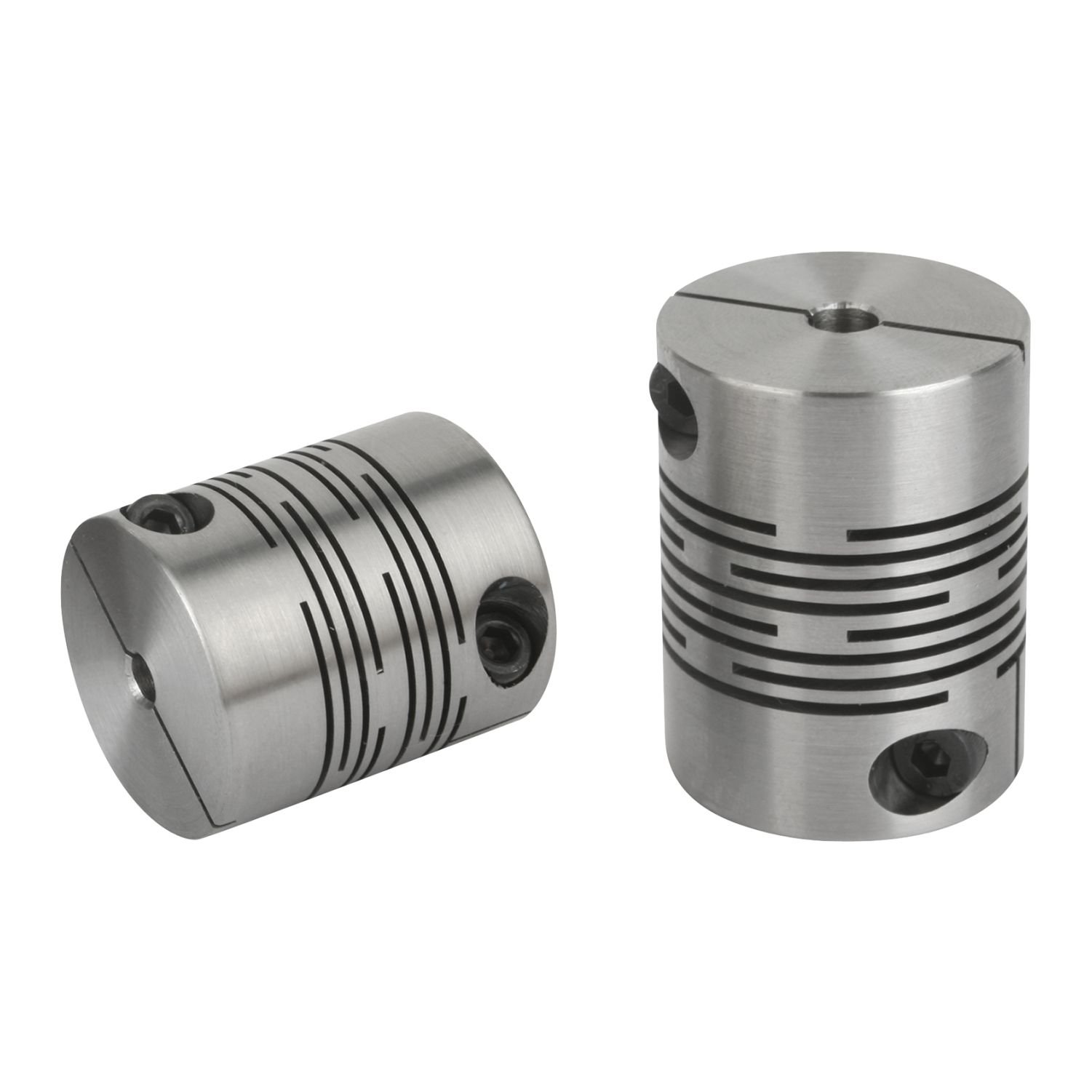 K2038 Beam couplings stainless steel with clamping hubs - Steel-Smith