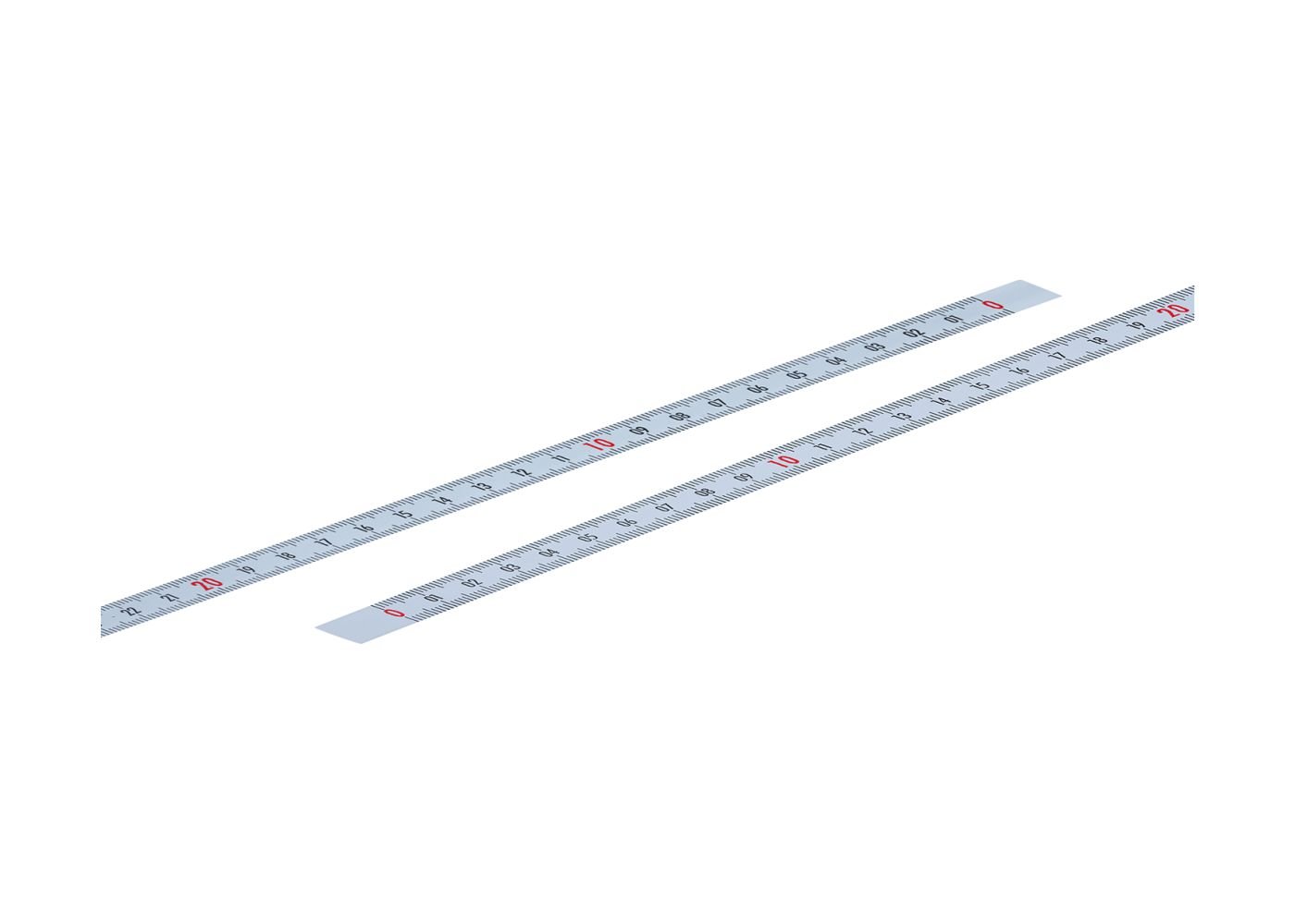 K1301 Scale tape, steel self-adhesive