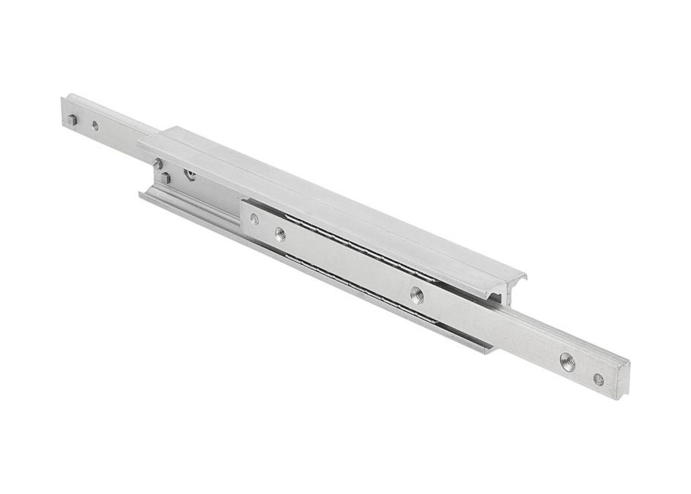 K2018 Telescopic slides, steel Double-T form, full extension, load ...