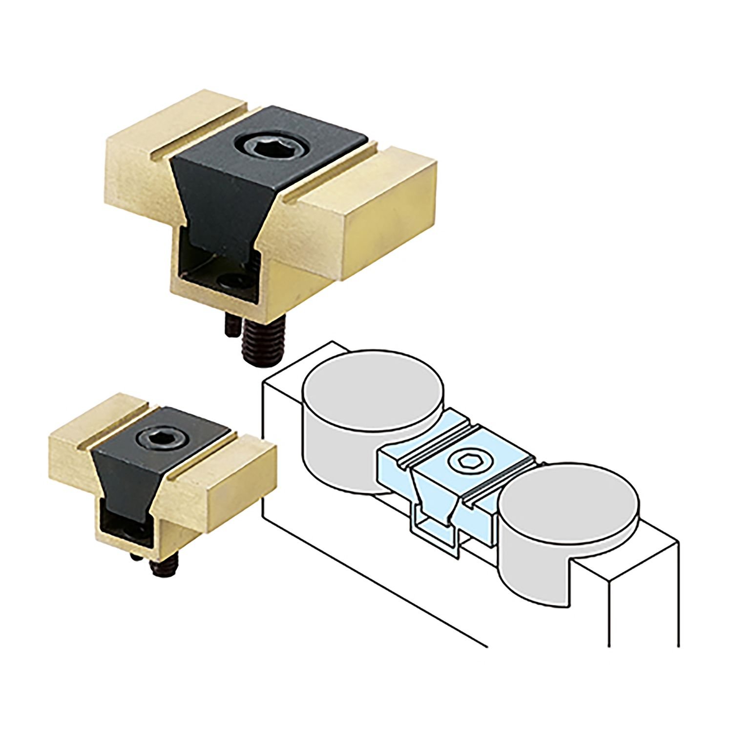 MACHINABLE WEDGE CLAMPS - Steel-Smith