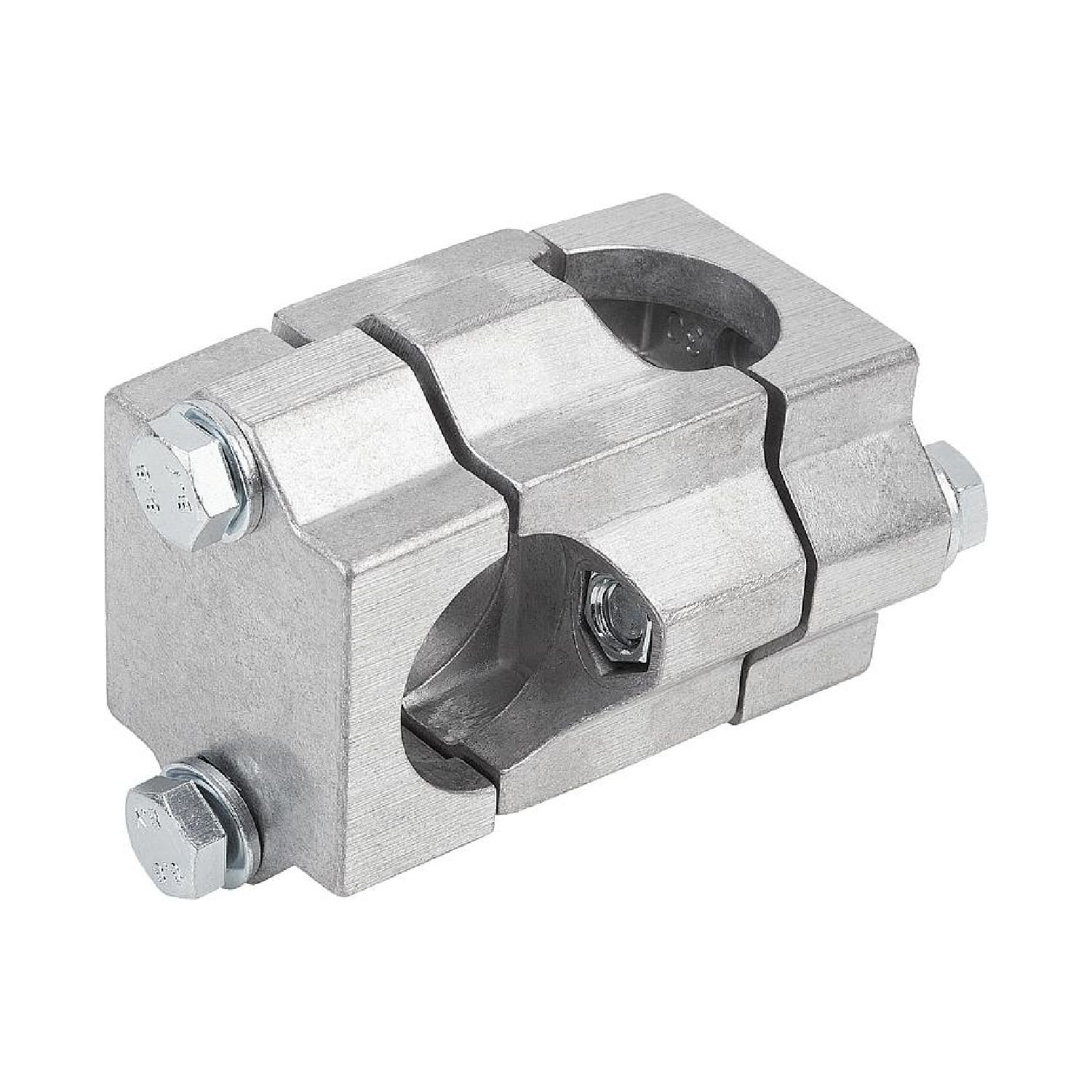 K0472 Tube clamps cross cast aluminium - Steel-Smith