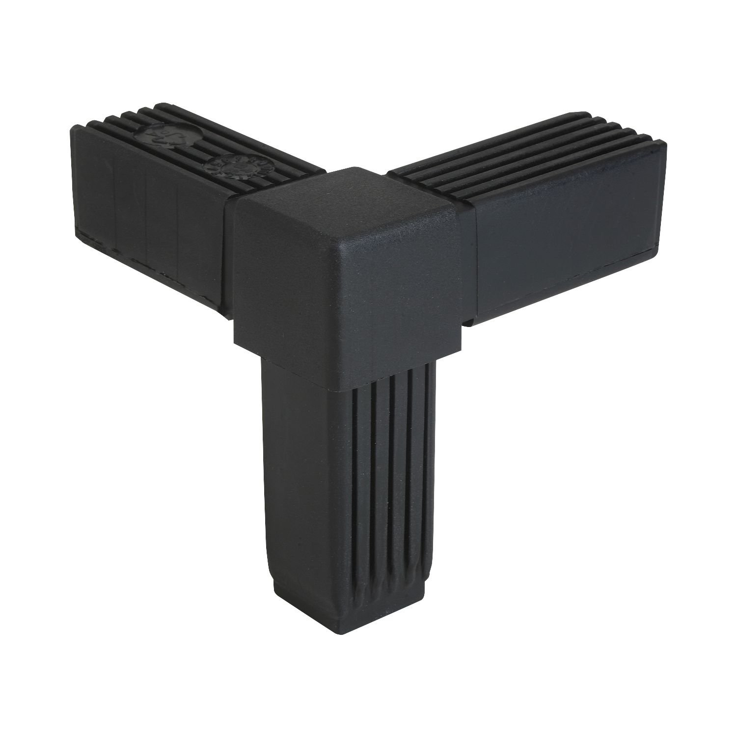 K0619 Square tube connectors three-way - Steel-Smith